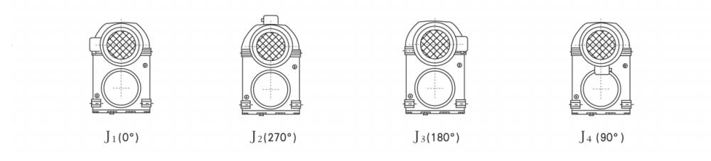F Series Gear Motor - F series three-in-one reducer- Crane Parts ...