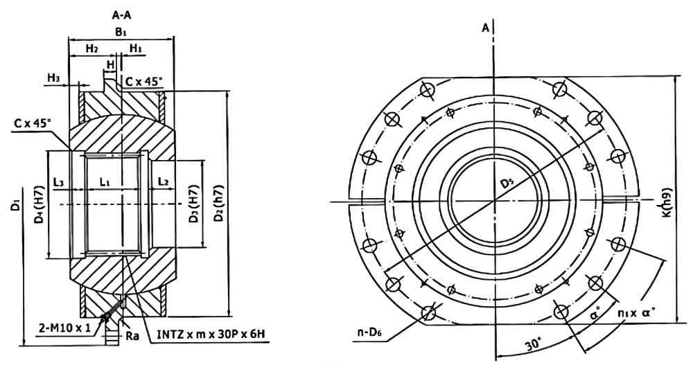 WZL drum coupling - Crane Coupling-WZL ball hinge drum coupling-Crane ...