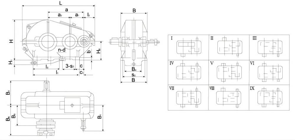 ZQ Reducer - ZQ Crane Reducer- Crane Gearbox-Crane Parts Manufacturer